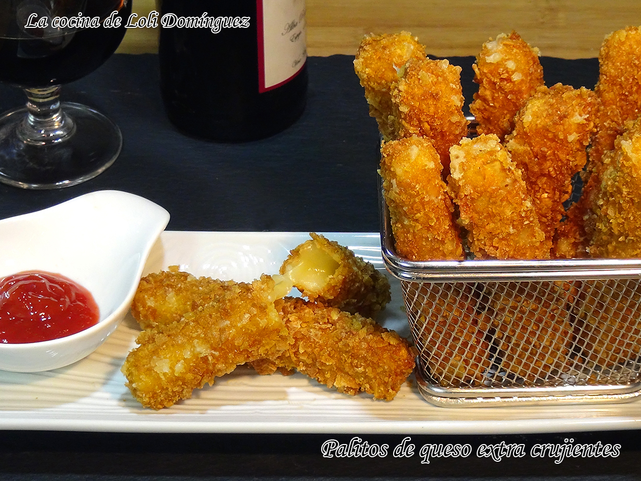La cocina de Loli Domínguez: Palitos de queso extra crujientes o ...