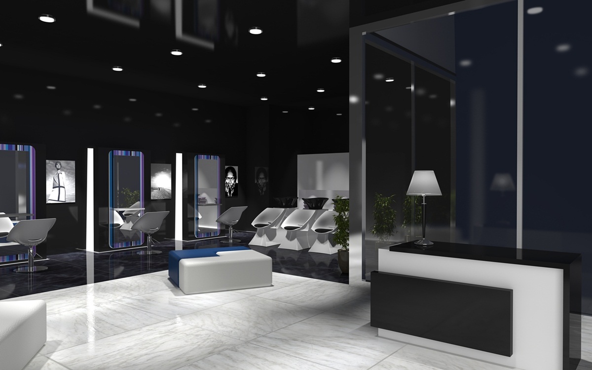 Estetica, Parrucchieri, Solarium, illuminazione: Arredamento Parrucchiere