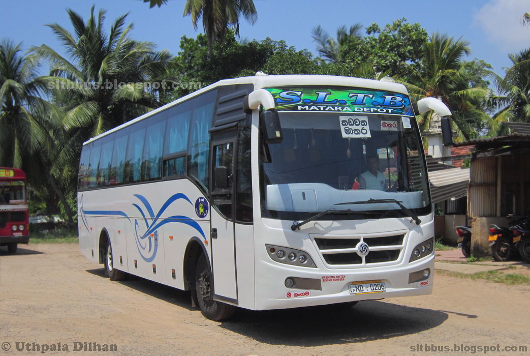 SLTB buses - ශ්‍රී ලංගම බස්: Ashok Leyland 12M luxury bus from SLTB ...