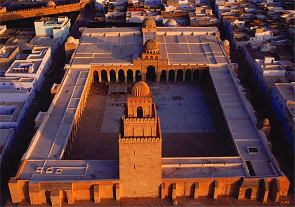 The Great Mosque of Kairouan: An ancient beautiful mosque in North ...