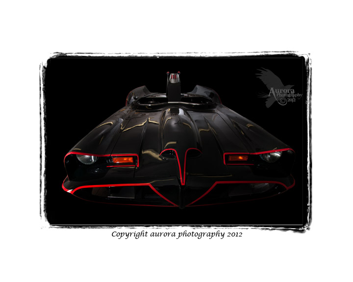 Aurora Photography: Two Versions of the Batmobile...
