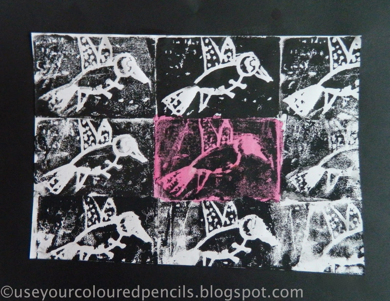 Use Your Coloured Pencils: Animal Pattern Prints