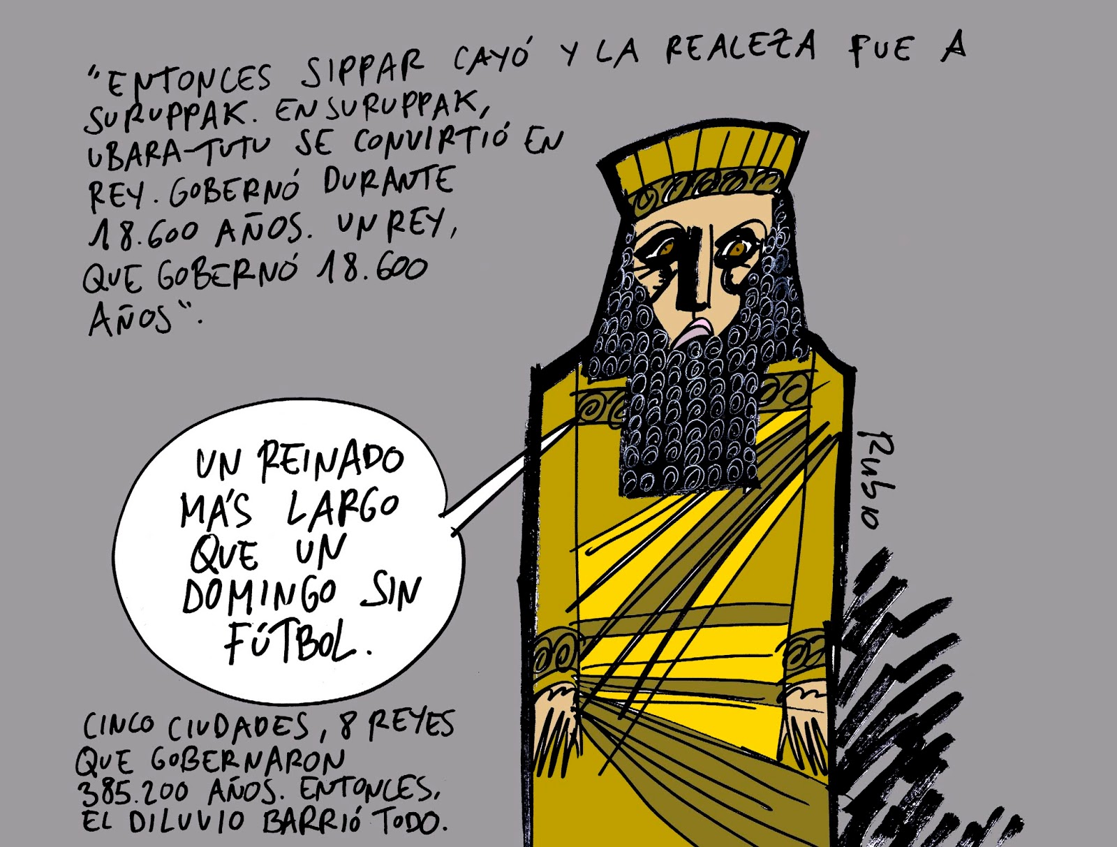 EL TRASTERO DE LA HISTORIA: Los Reyes Sumerios (8): Ubara-Tutu