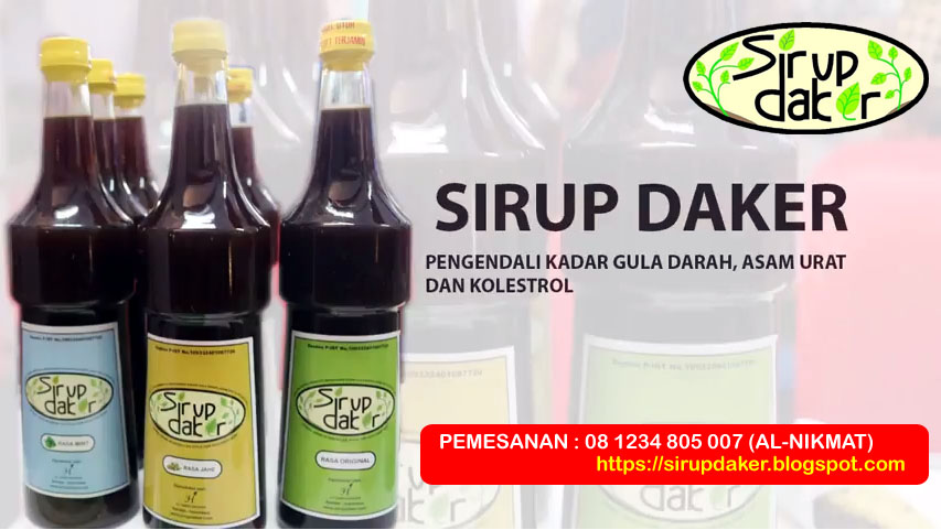 Jual Sirup Daker | Sirup Herbal Kesehatan Dari Bahan Daun Kersen 08 ...