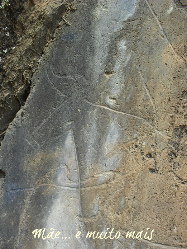Mãe e muito mais: Visita às gravuras rupestres