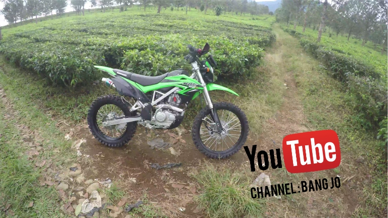 Modifikasi Kawasaki KLX 150 BF Untuk Enduro Atau Offroad