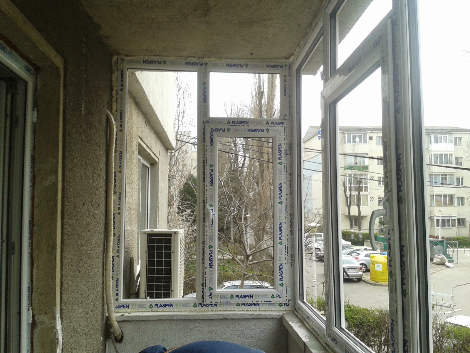 Termopane, tamplarie PVC si service: Balcon tamplarie PVC