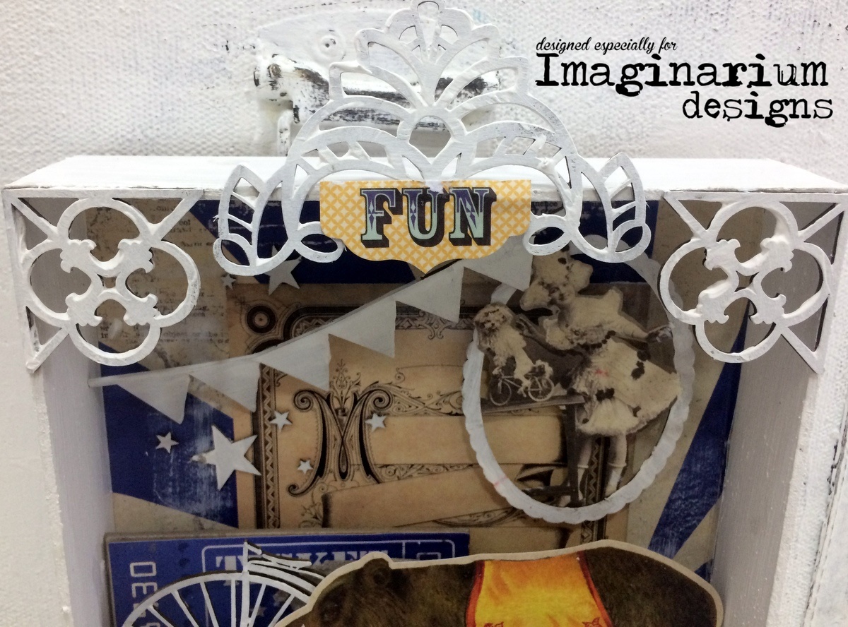Imaginarium Designs: Vintage Circus Shadow Boxes