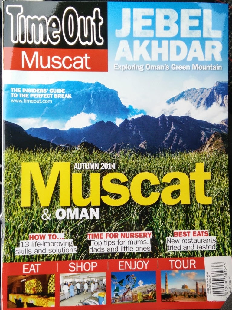 Time Out Muscat - Autumn 2014 out now - [MM] Muscat Mutterings