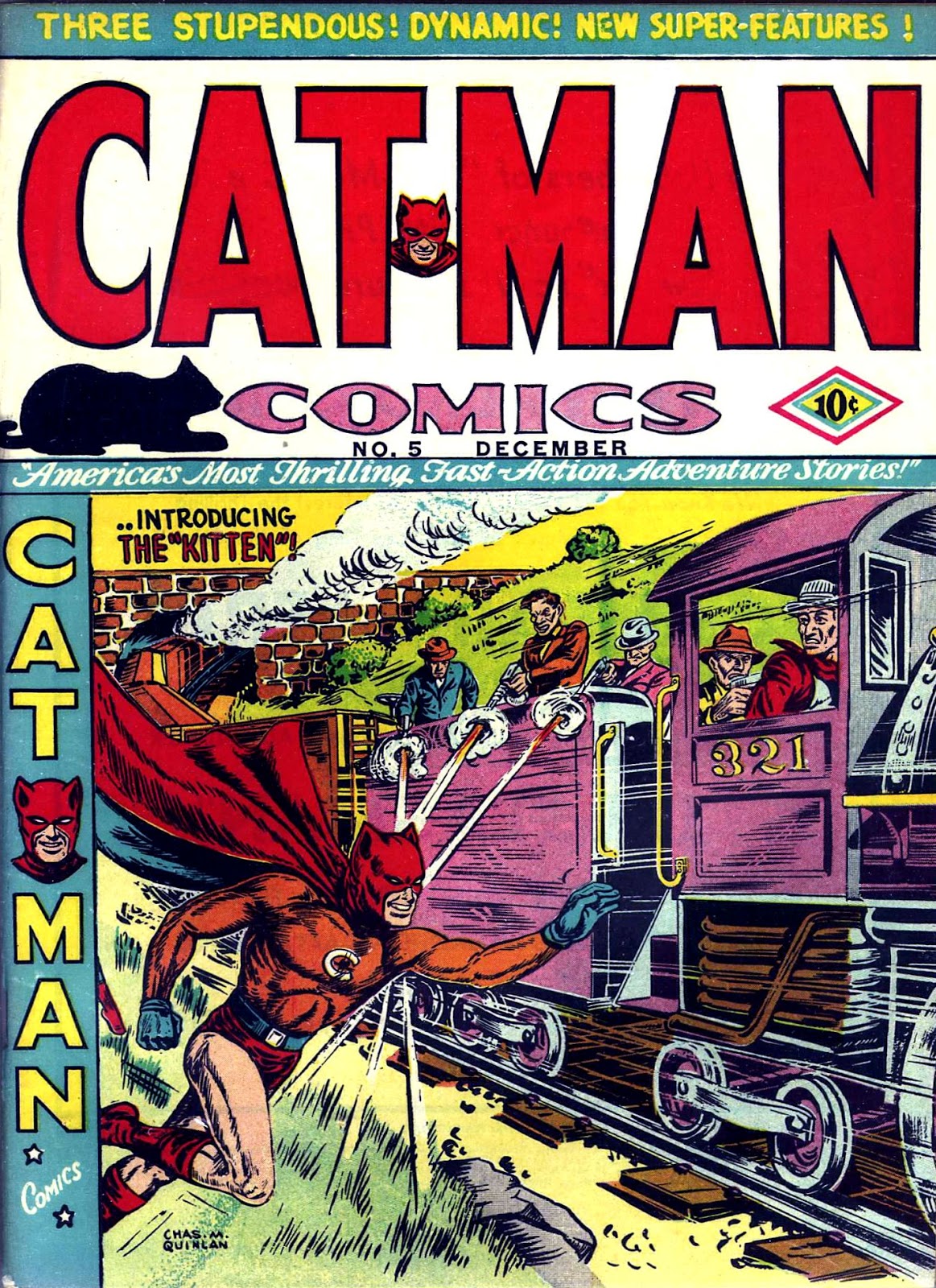 Not Another Comics Blog!: Cat-Man and Kitten