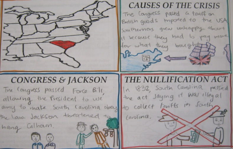 Mr Gray History: Student Work - The Nullification Crisis