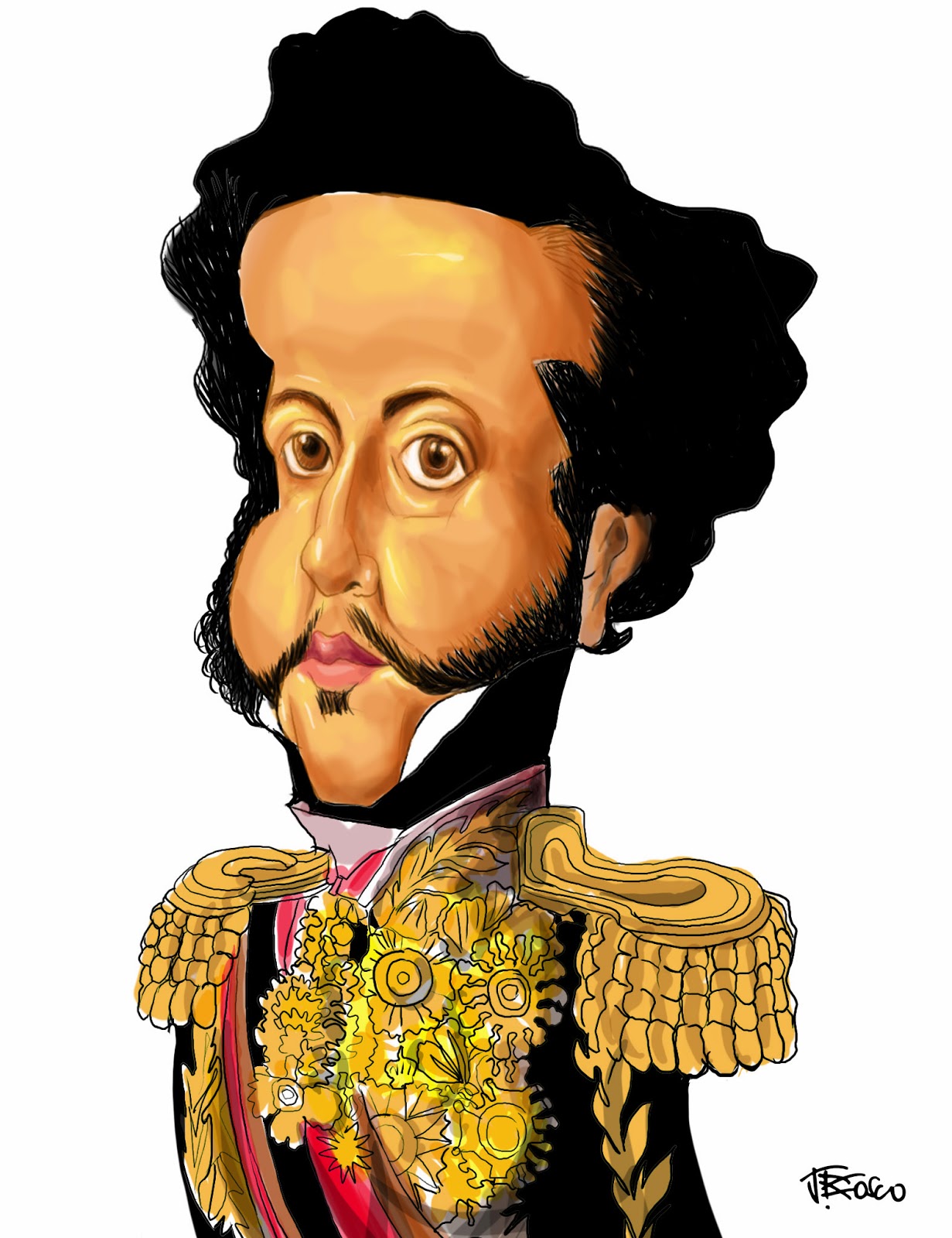 JBoscocaricaturas: Dom Pedro I
