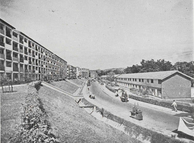 The development of Bukit Ho Swee Estate after the fire