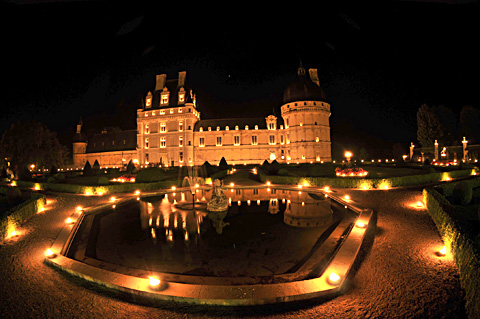 My unedited life in France: Candle Light Castle Tour: Park and Chateau ...