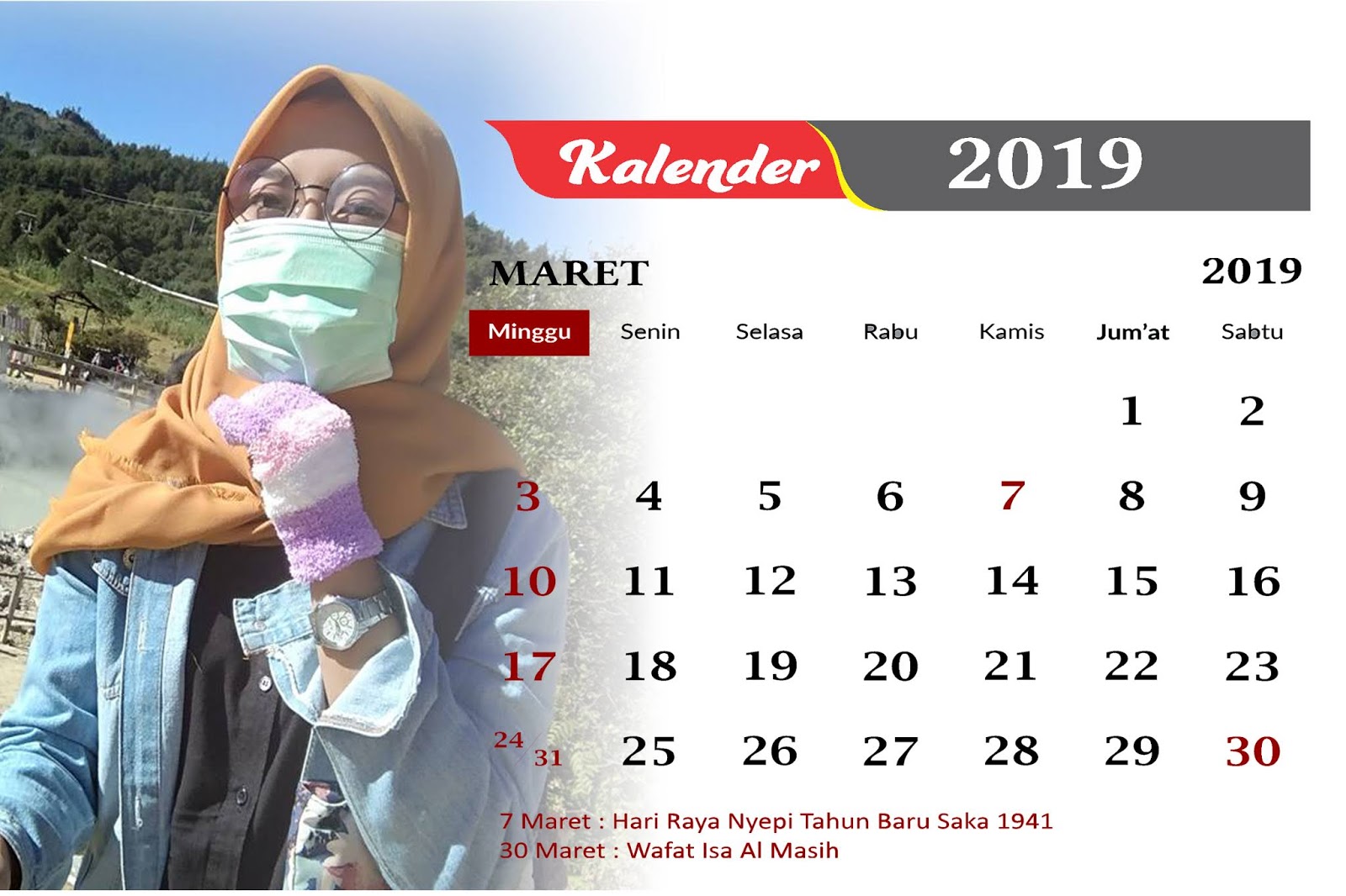 Download Kalender 2019 Komplit Dengan Hari Libur Nasional | SMA pilpay