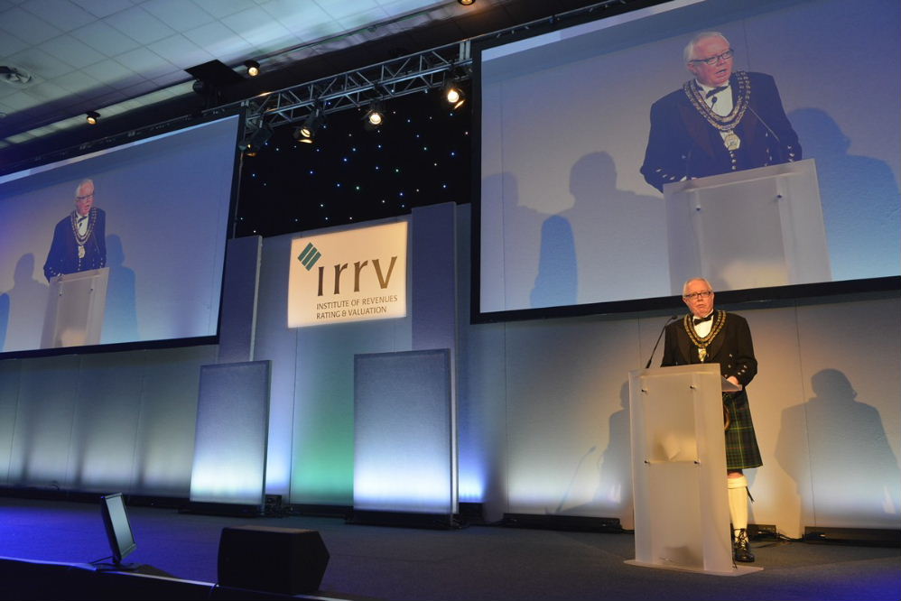 Jim McCafferty, IRRV President 2015-16: October 2015