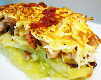 Las recetas de Lola: Pollo y repollo al horno