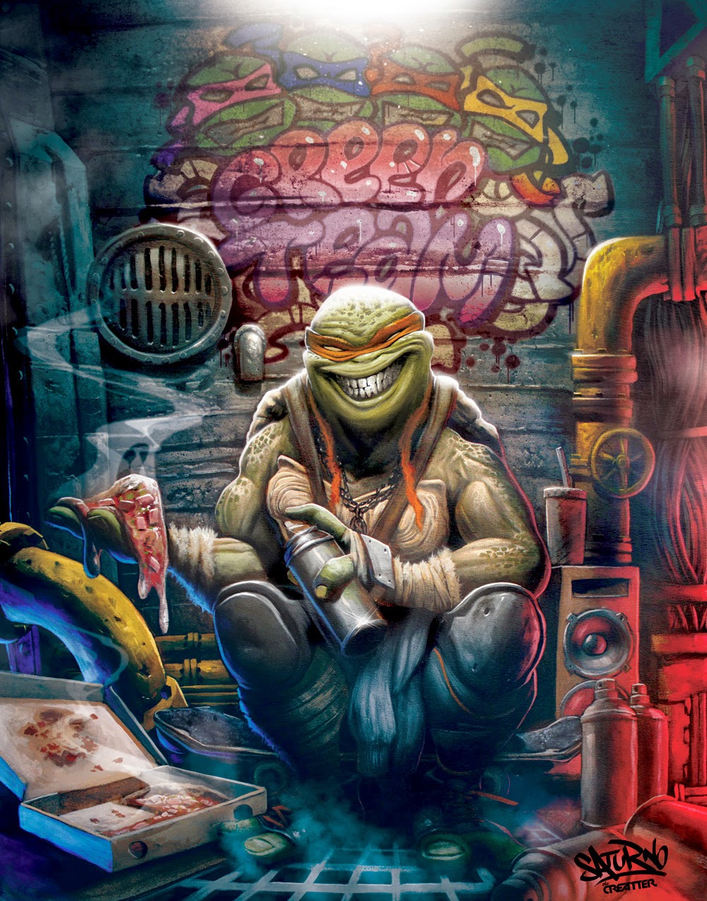 INSIDE THE ROCK POSTER FRAME BLOG: Teenage Mutant Ninja Turtles Movie ...