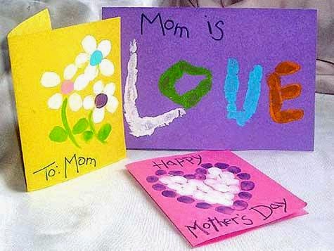 easy and simple card art for kids ~ ideas arts and crafts projects
