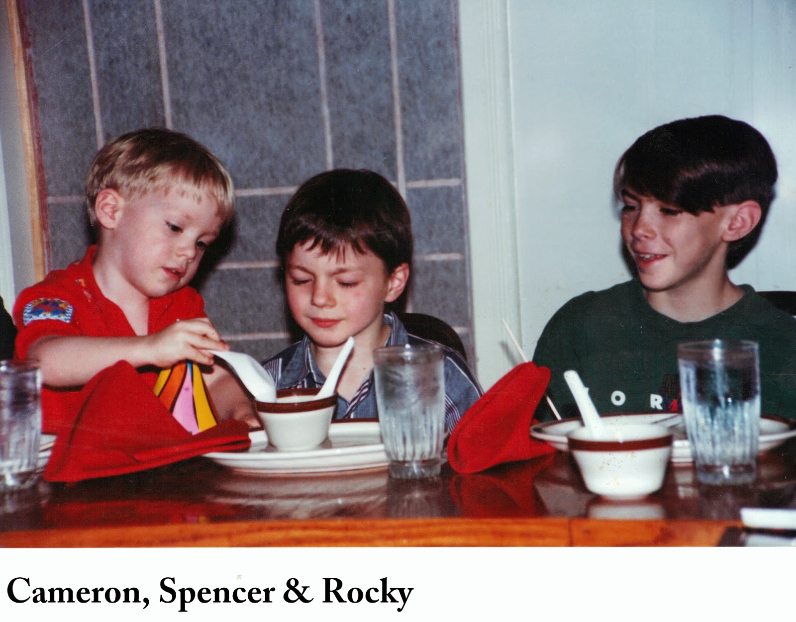 Baucom Family Bible Page: 2013