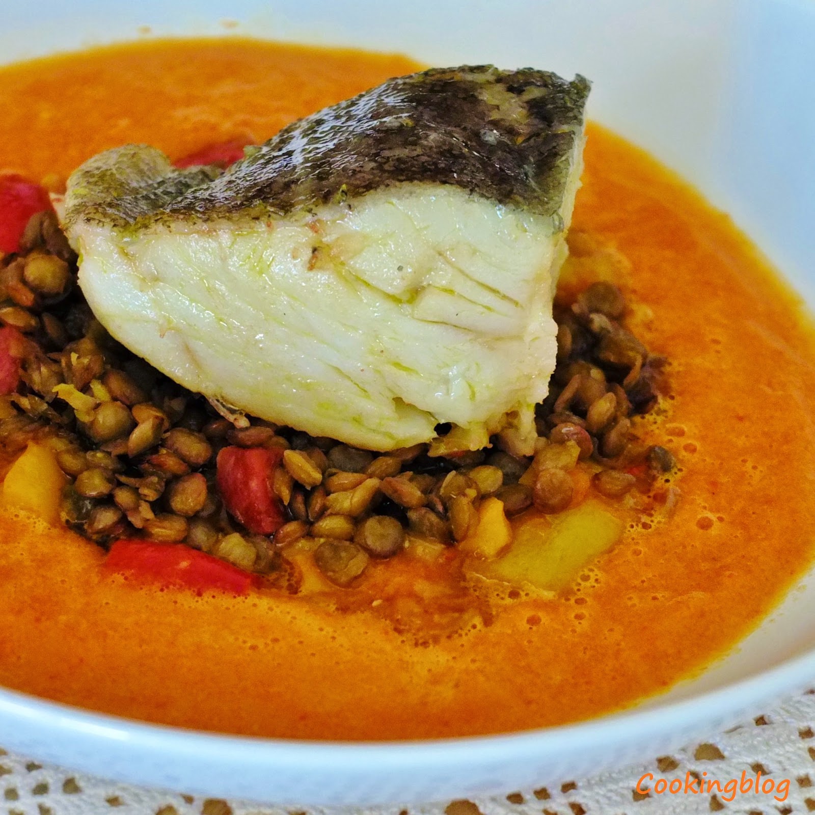 Cooking Books: Bacalhau confitado com lentilhas, chouriço e "sumo" de ...