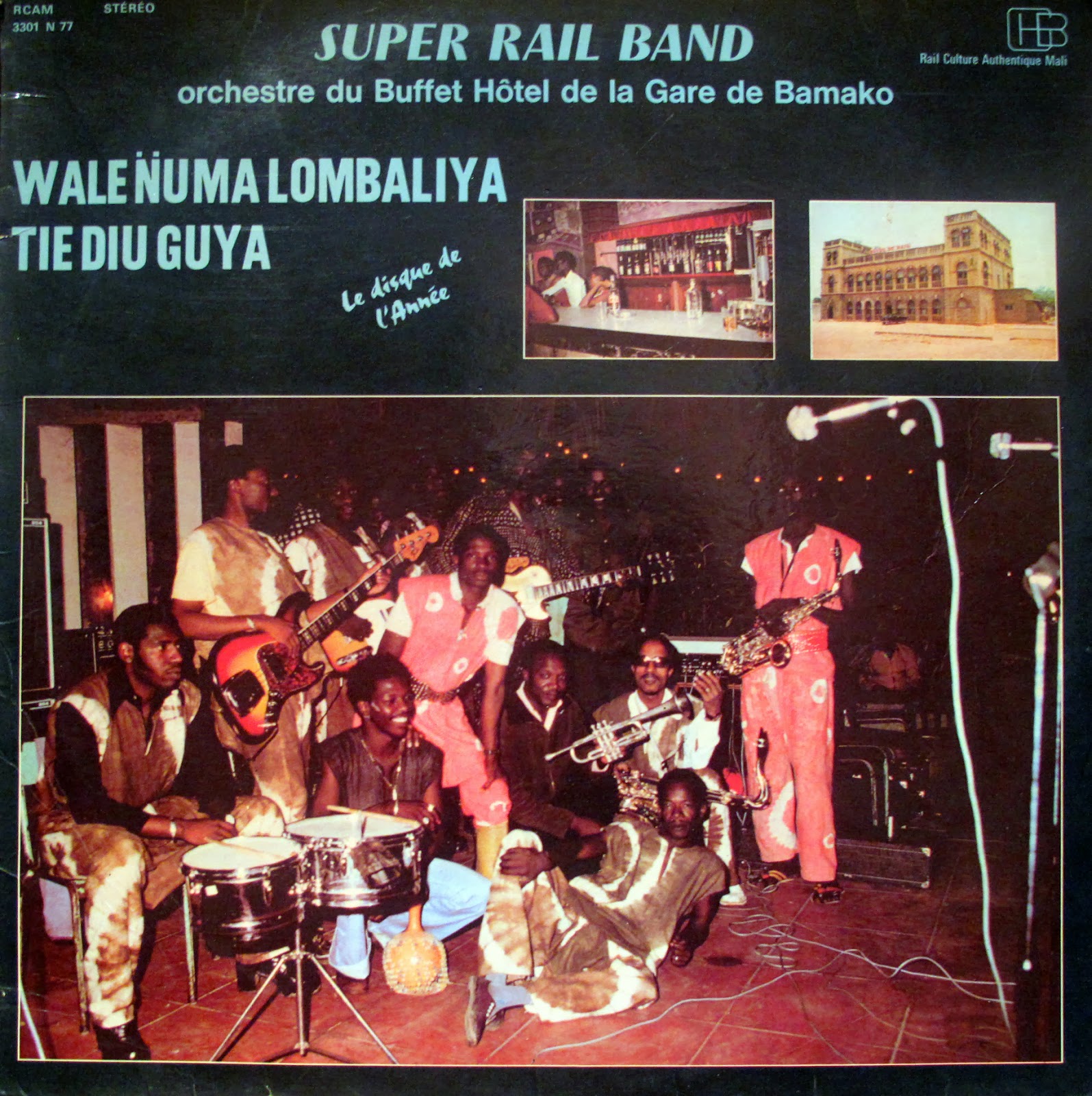 oro: SUPER RAIL BAND : The Album of the year 1977 (Mali)