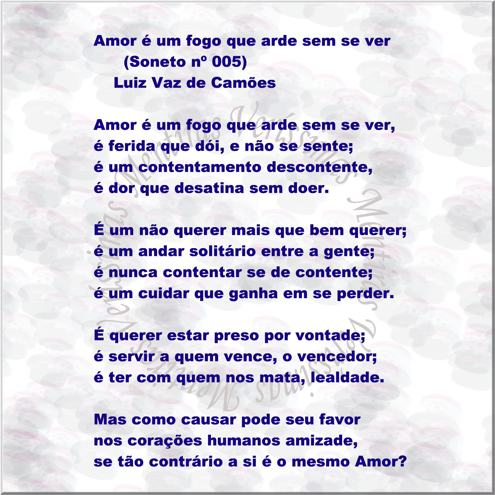 Angulus Ridet: POEMAS