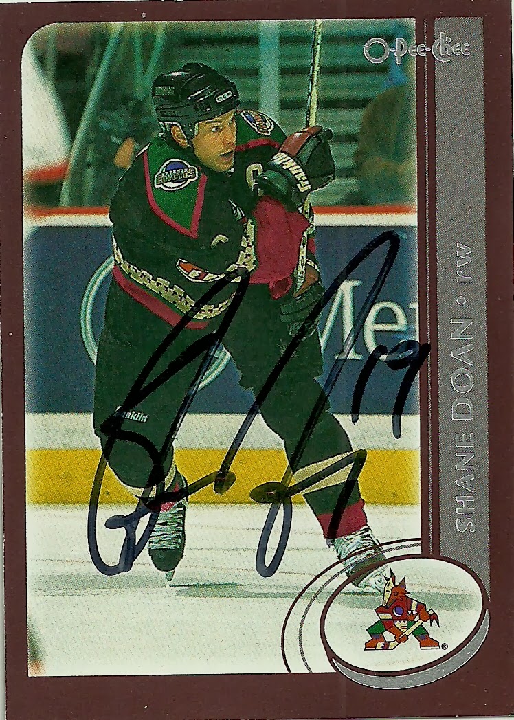 Hell's Valuable Collectibles: Shane Doan Autographed Card