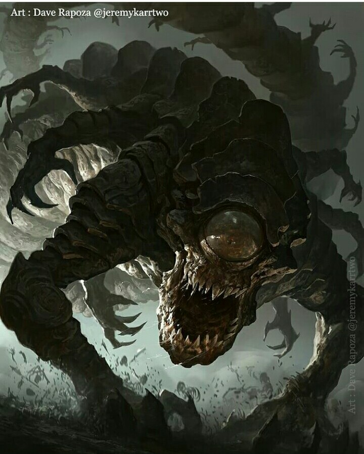 14 Gambar Seni Lukisan Watak Penjahat Mengkagumkan