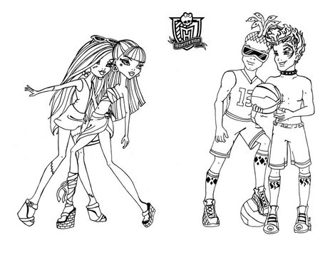 Monster High - Desenhos Para Colorir 2014 - Desenhos Para Colorir