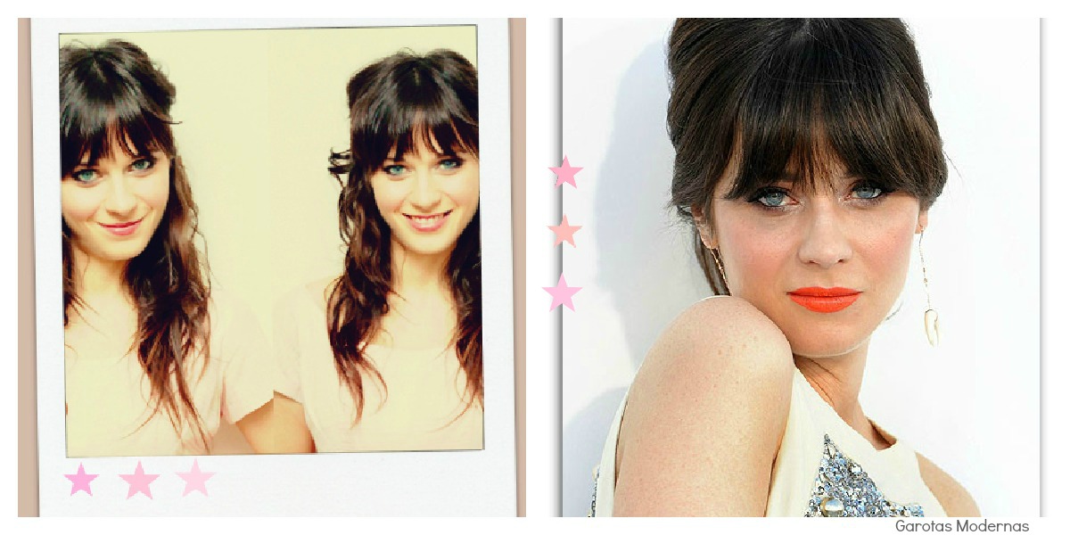 Quer ficar na moda? Use seus cabelos com franja! - Garotas Modernas