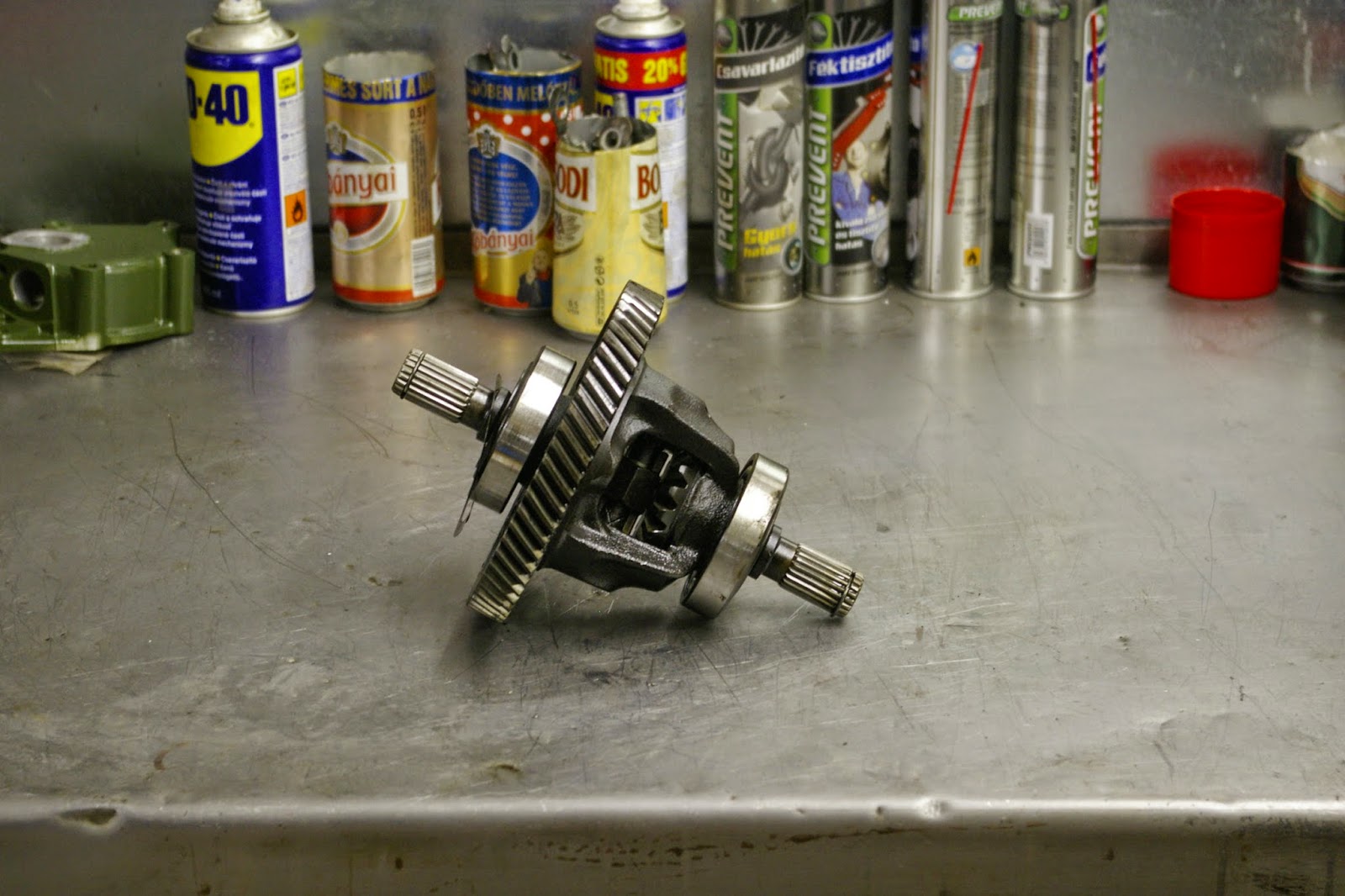 Mini Cooper S Mk3 restoration: Gearbox 5.