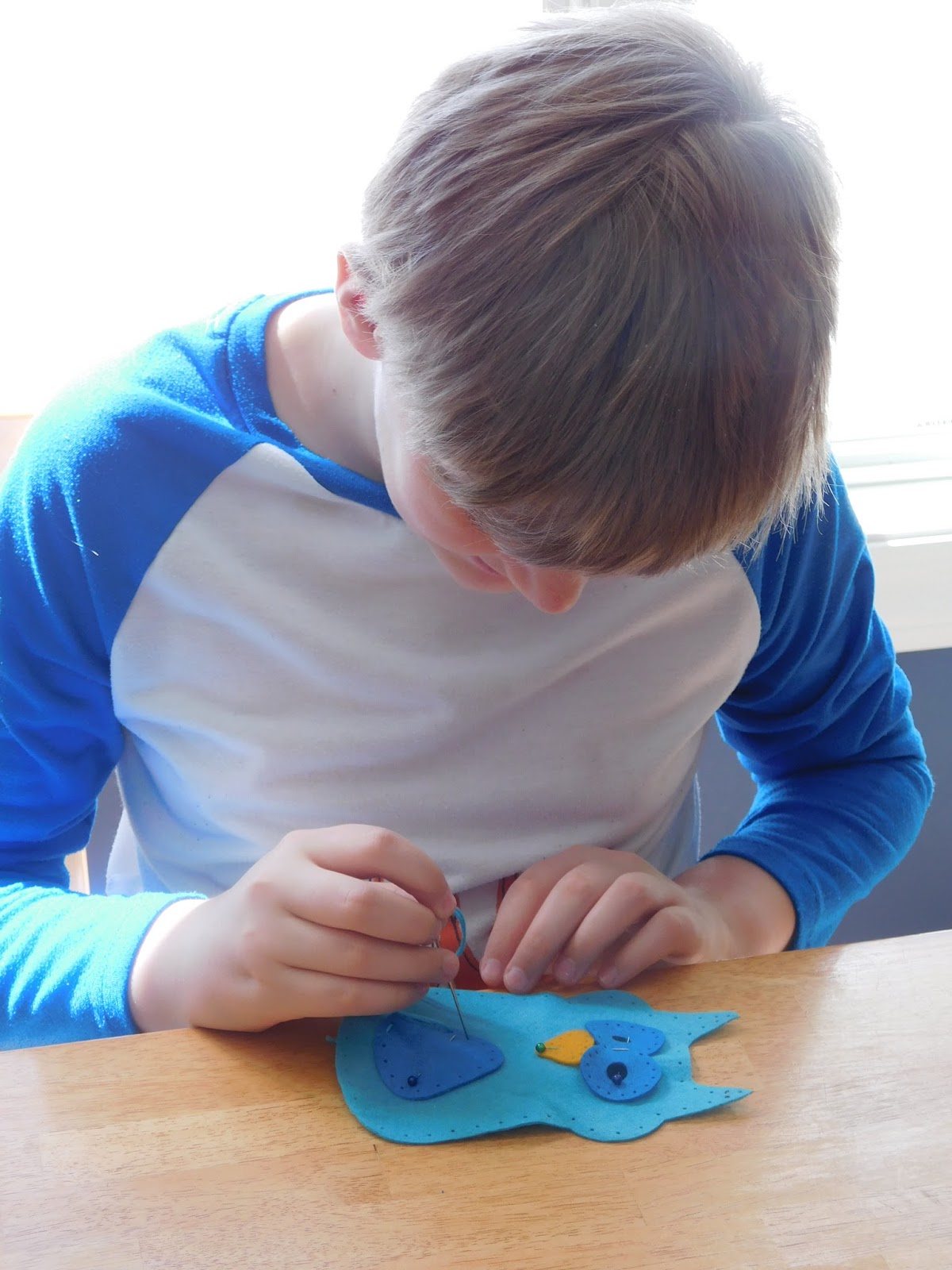 How to Teach Sewing to Boys