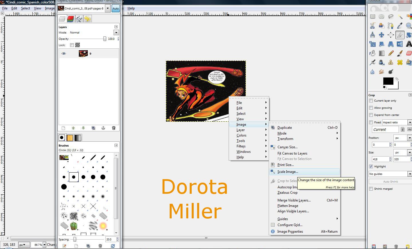 Dorota - Discovering Computer Graphics Class Blog