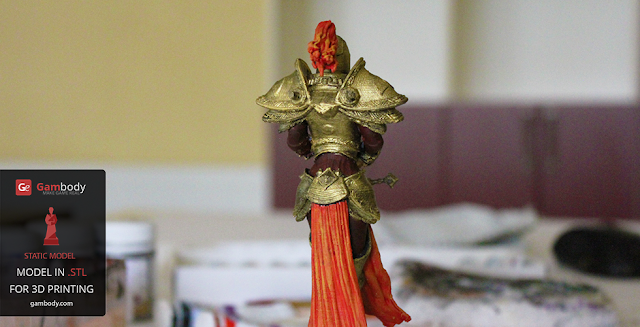 Kayle the Judicator 3D Model STL | Static Model | 3D Models by Lambert ...