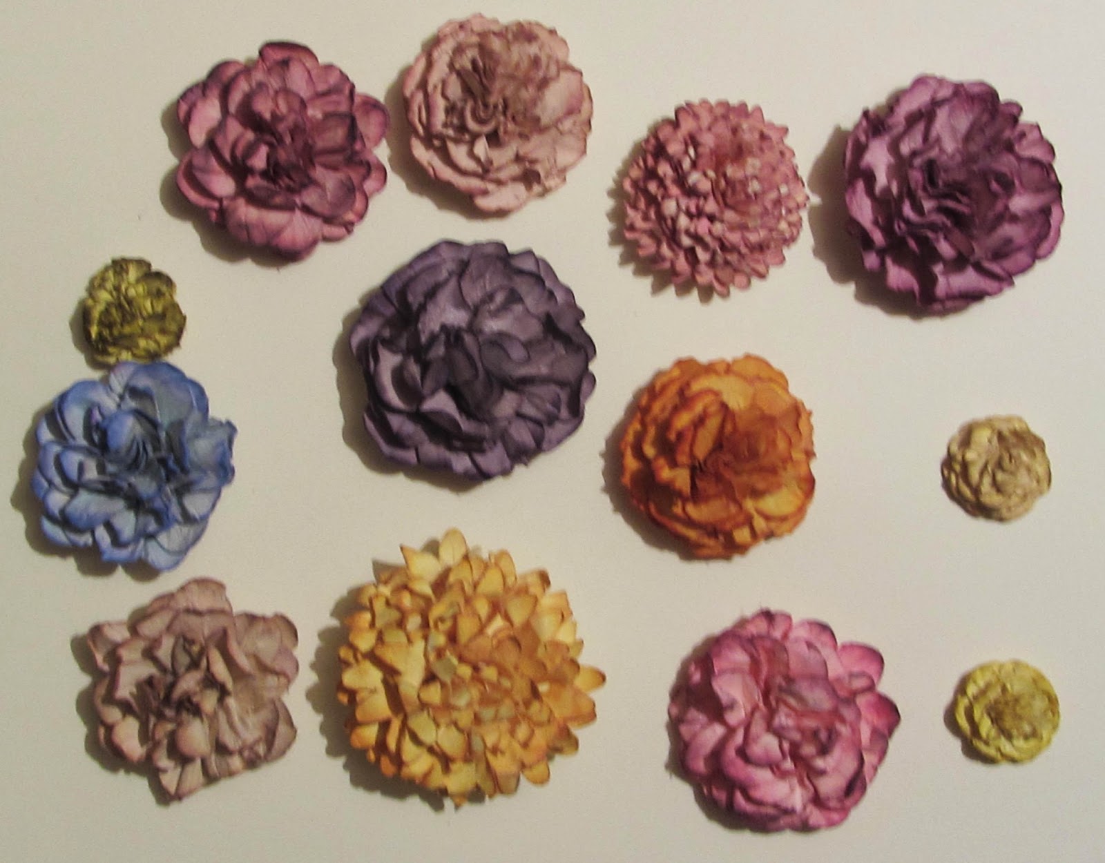 artistic craft dabbler: Step by Step Paper Flowers and a Bloomin' Giveaway!