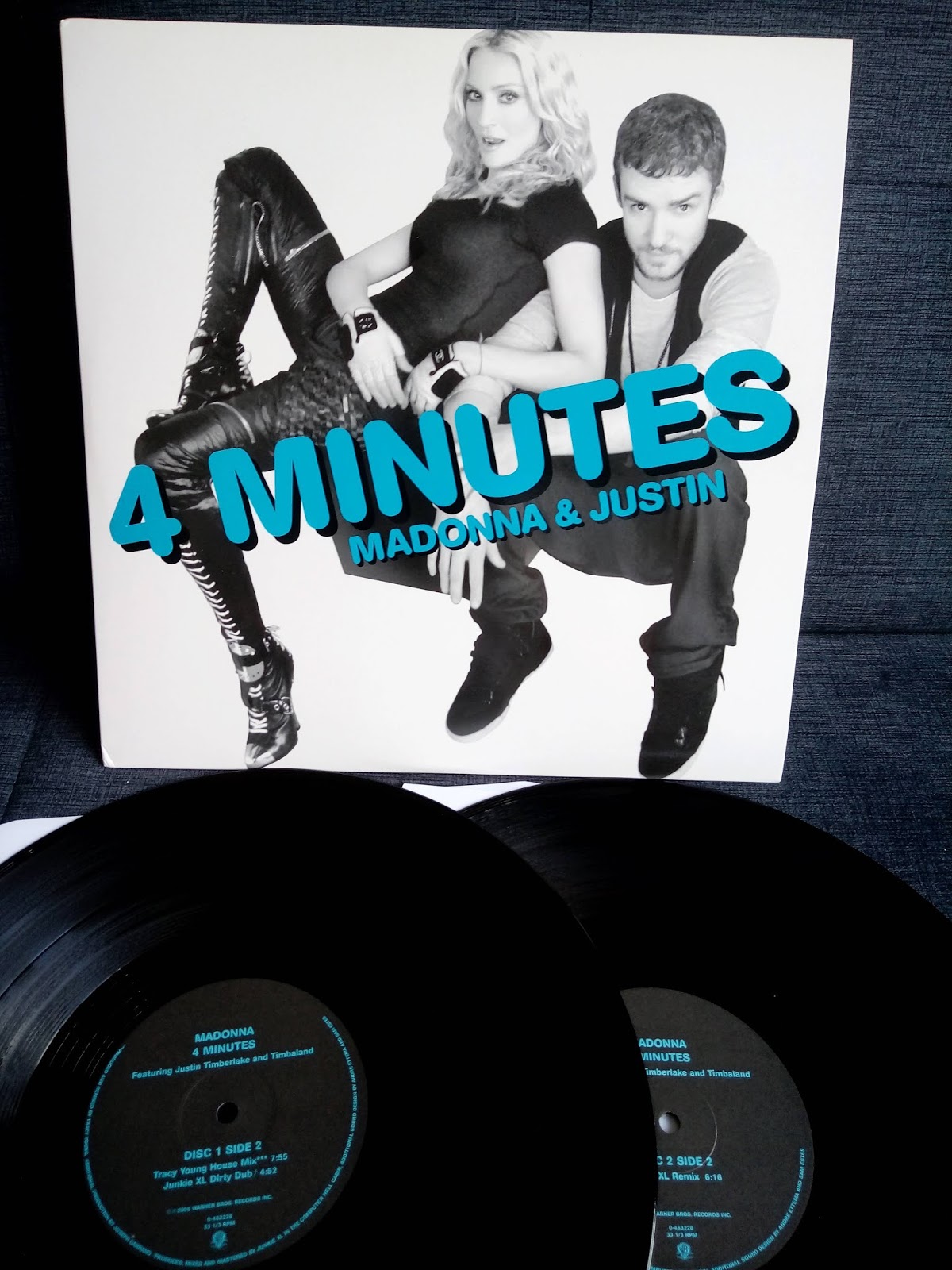 Maištinga siela: Vinilinė plokštelė: Madonna and Justin Timberlake - "4 ...