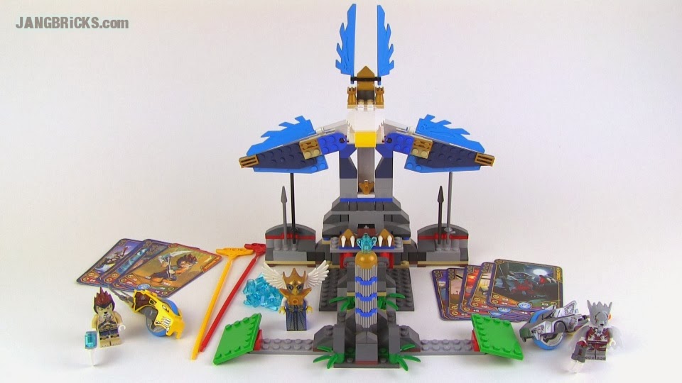 LEGO Chima 70011 Eagles' Castle set review!