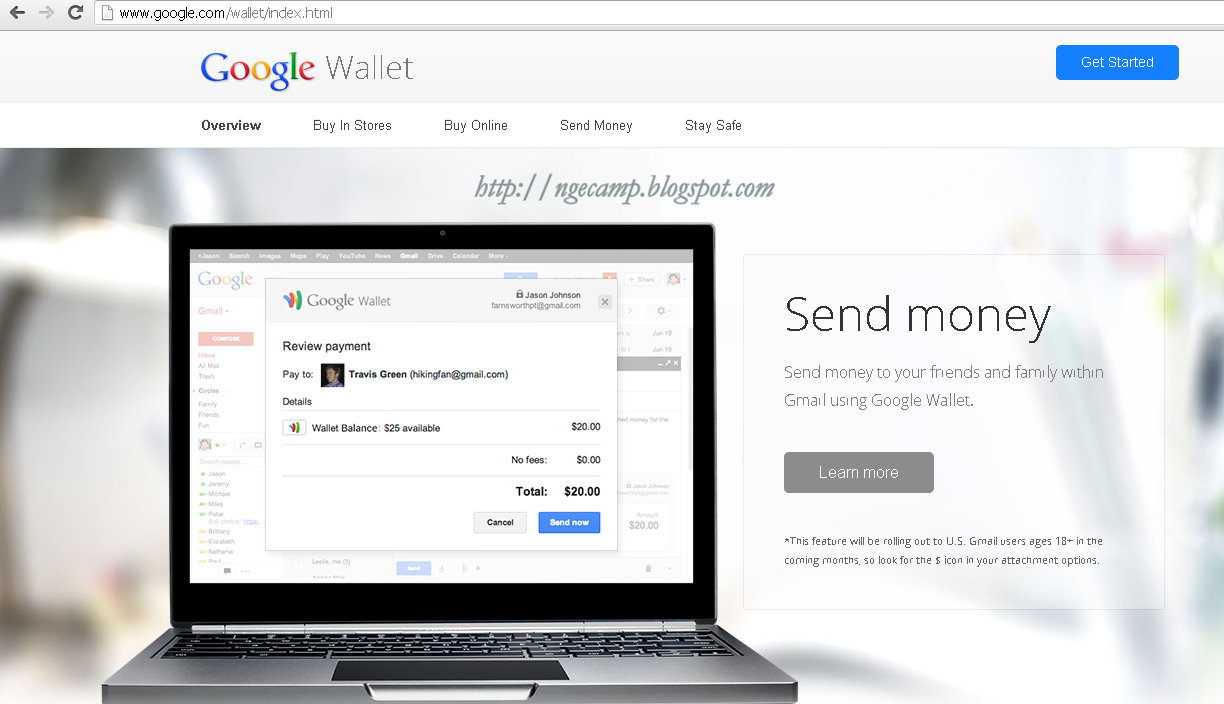 How To Send Money With Gmail | Ngecamp News Online