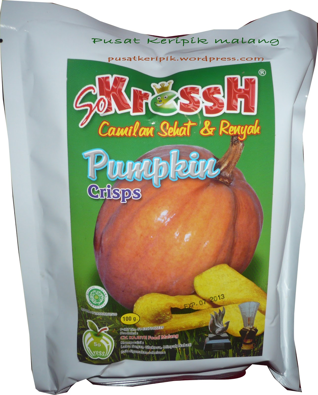 Pusat Keripik Malang | Keripik Labu Kuning - Pusat Keripik Malang