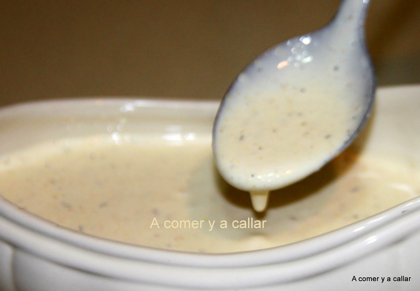 A comer y a callar: SALSA RANCH-SALSA RANCHERA BLANCA