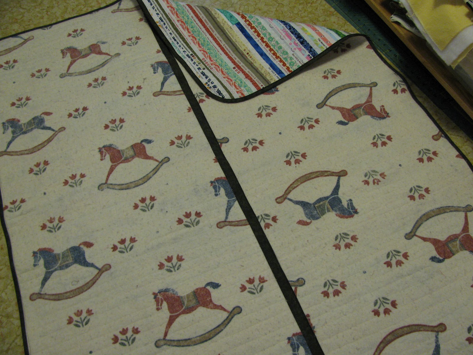 Rutabaga Patch: My Sewing Room Rug