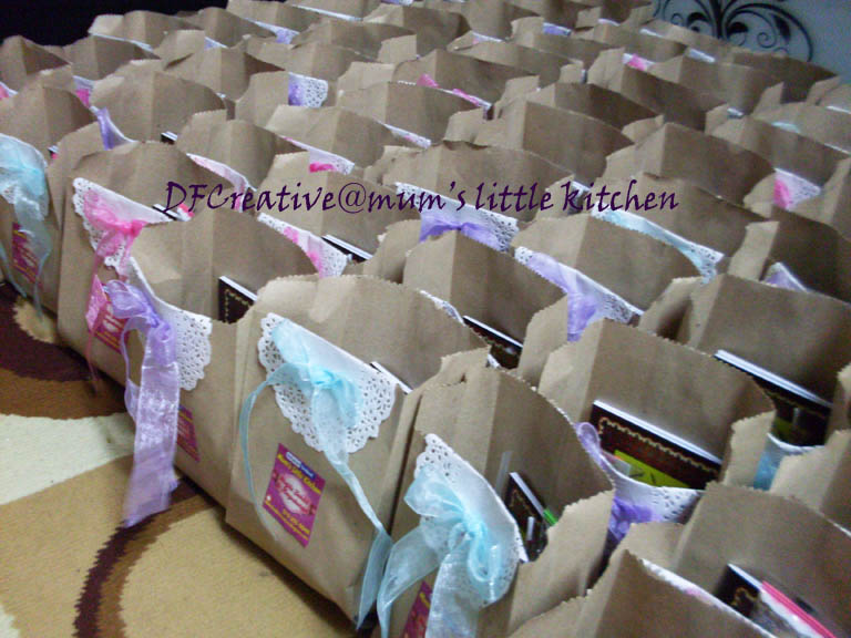 Double F Gallery: Goodie bags Majlis tahlil dan Kesyukuran