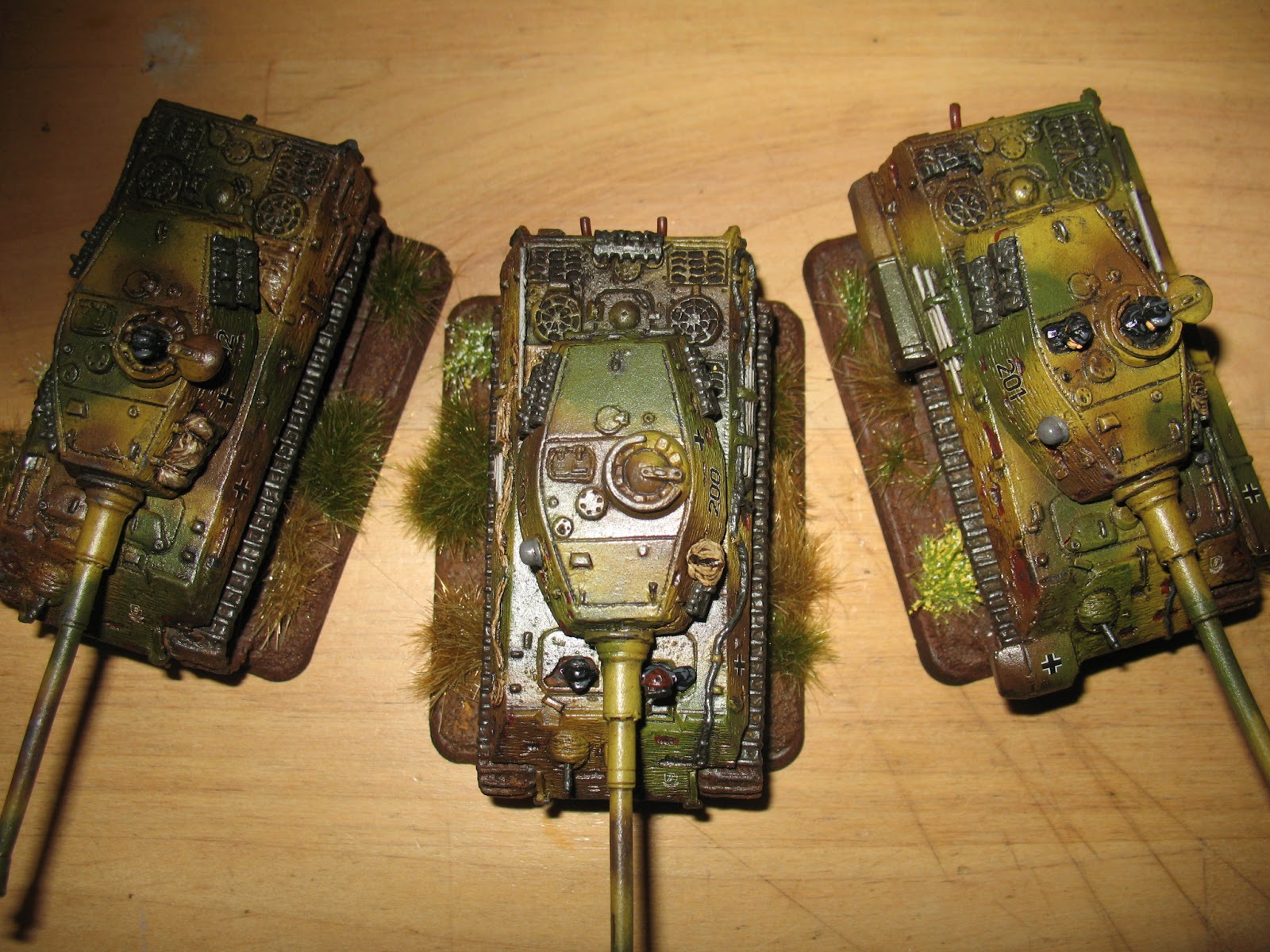 Ashmedai's Paint Purgatory: Flames of War - Königstiger (King Tiger ...