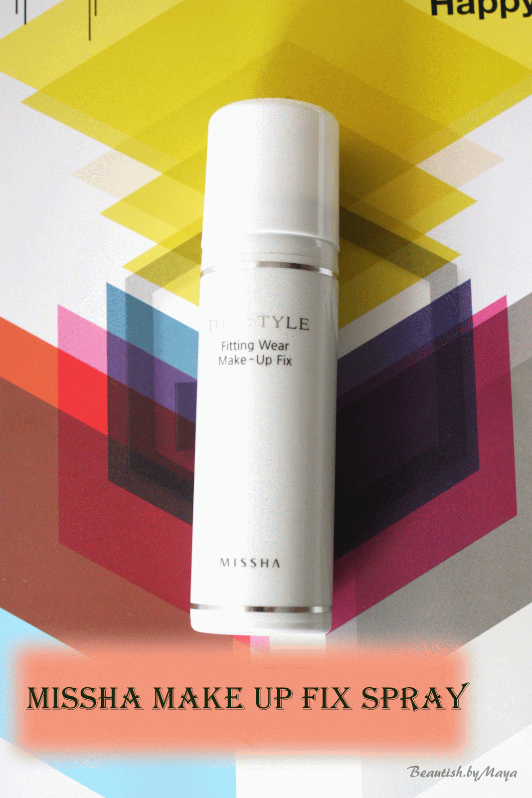 Make-up setting spray MISSHA: Fitting Wear make-up Fix - Kbeauty Bee