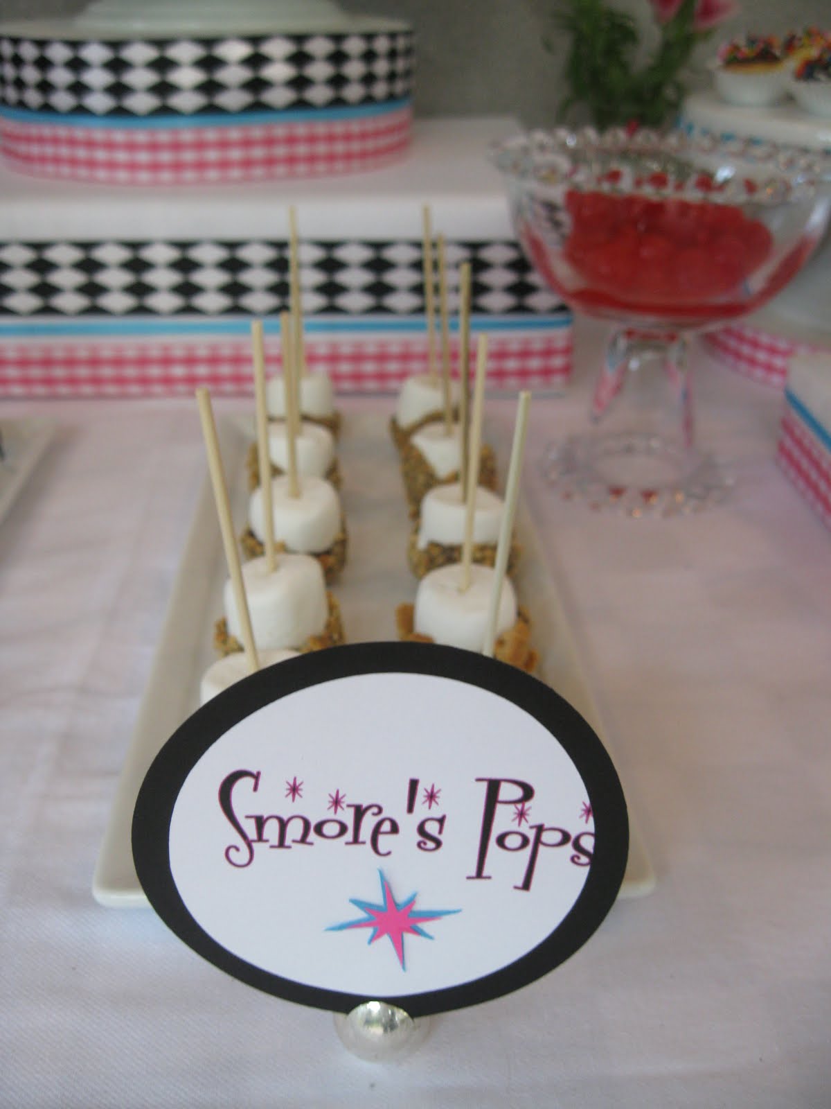 The Treat Table: The Treat Table's 50s theme soda float fountain