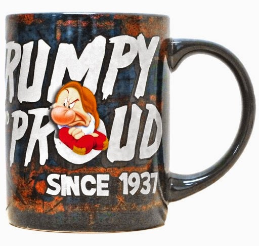 Filmic Light - Snow White Archive: Jerry Leigh Grumpy Mugs & Glasses