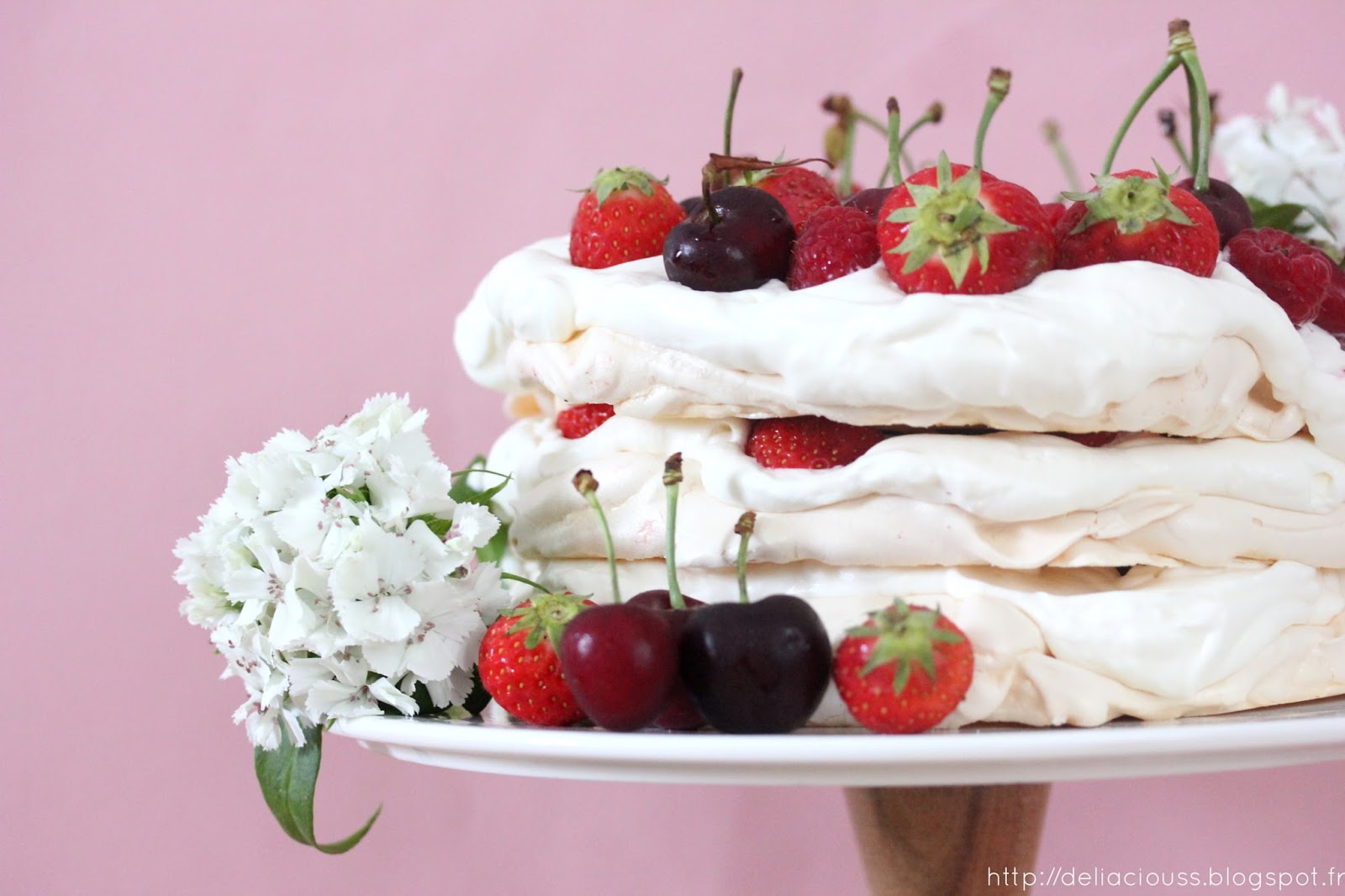 La pavlova aux fruits rouges : trois étages, trois fois plus de ...