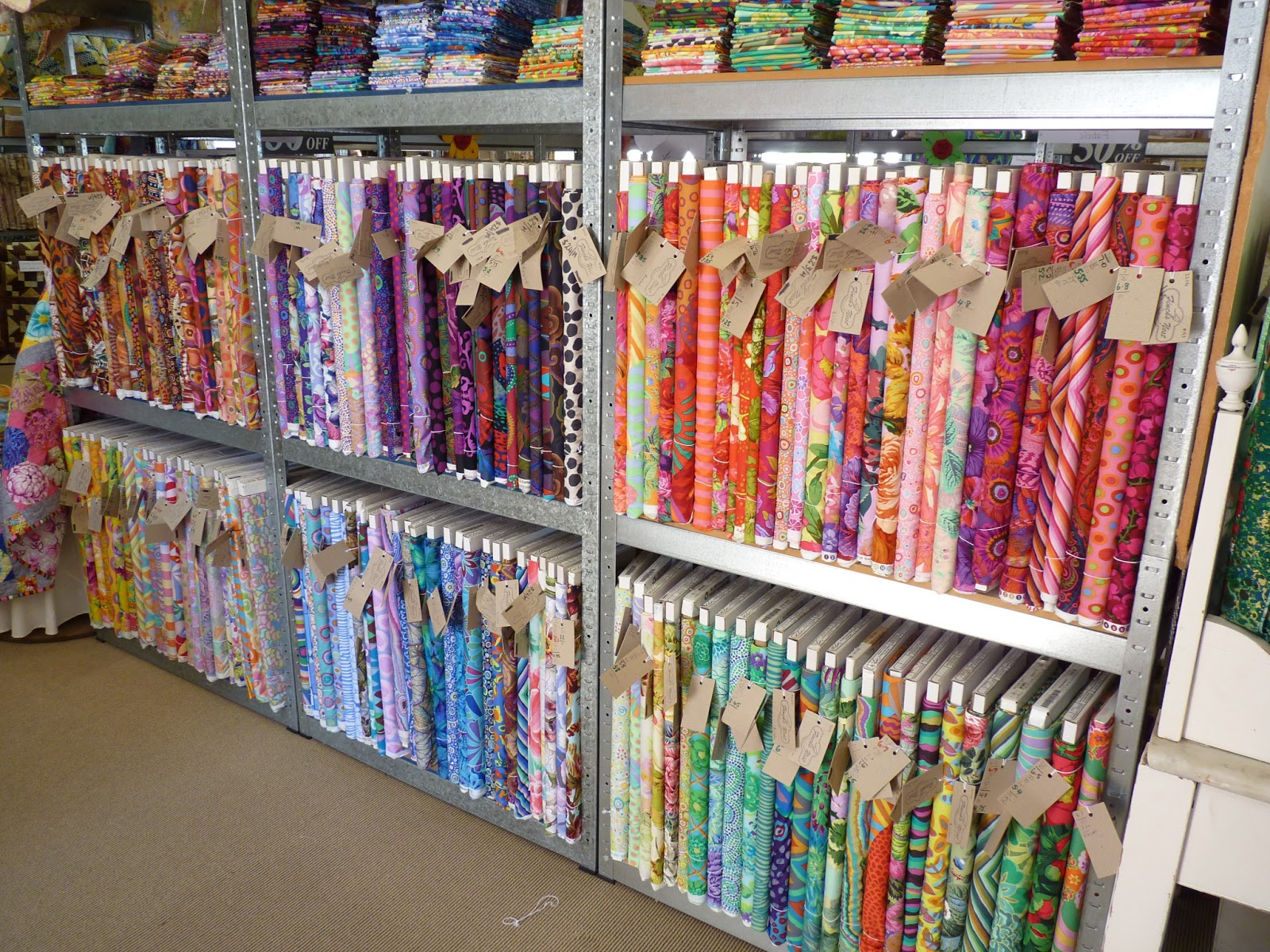 Little Guinea Pigs: Visit Your Local Quilt Shop Day