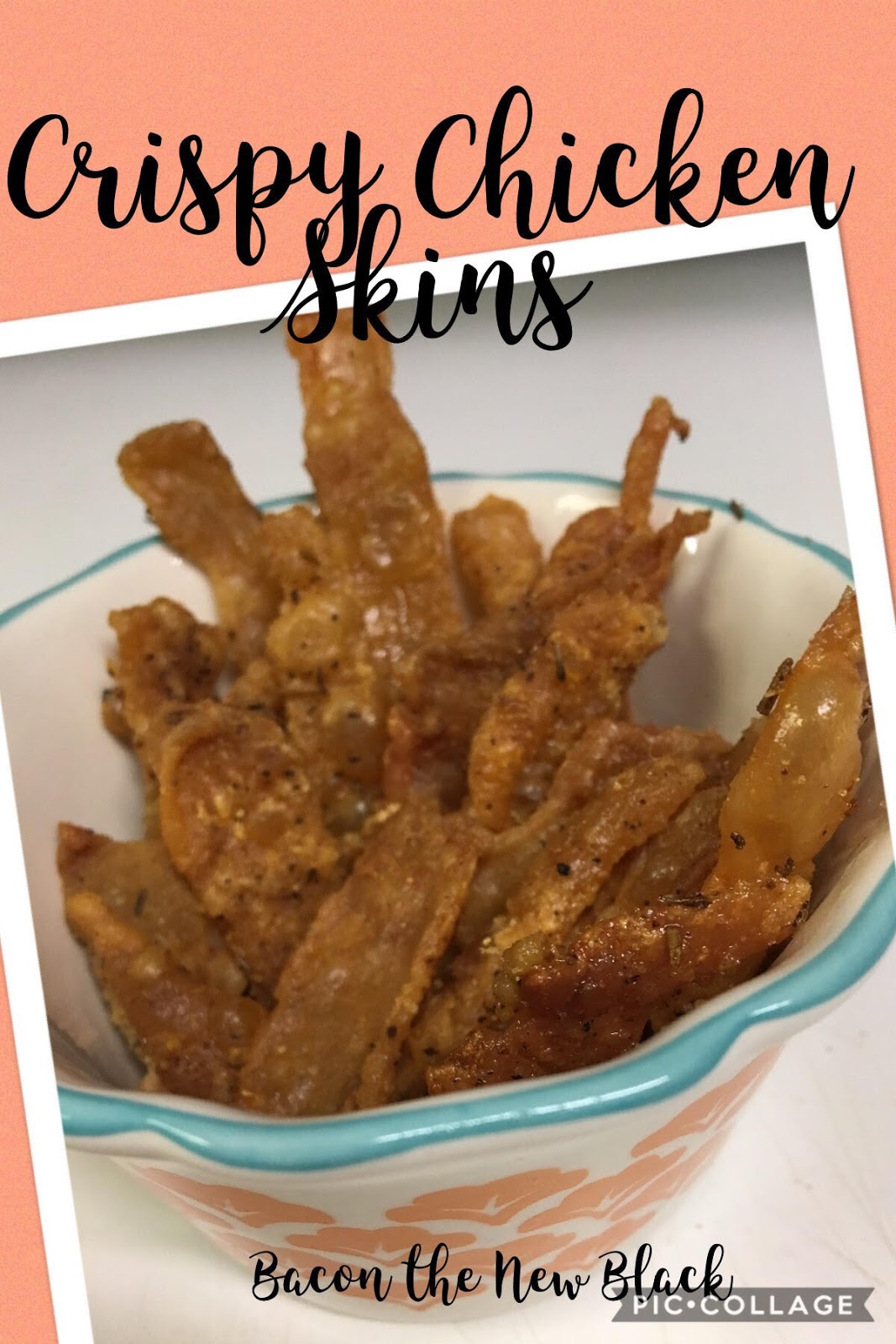 Bacon the New Black: Crispy Chicken Skins